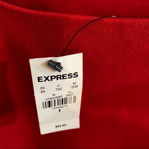 Express | Dresses | Nwt Express Red Spaghetti Strap Dress Size 8 | Poshmark